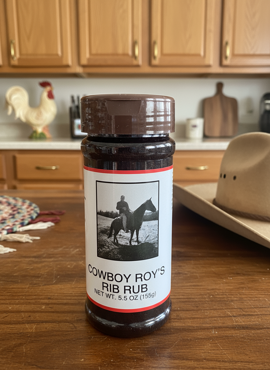 Cowboy Roy's Rib Rub - 5.5oz. – J-H Cattle Co. Meat Store